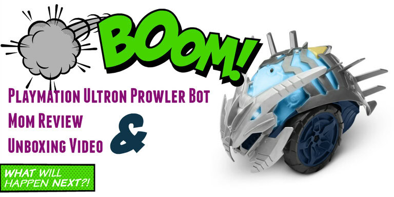 Playmation Ultron Prowler Bot Mom Review and Unboxing Video