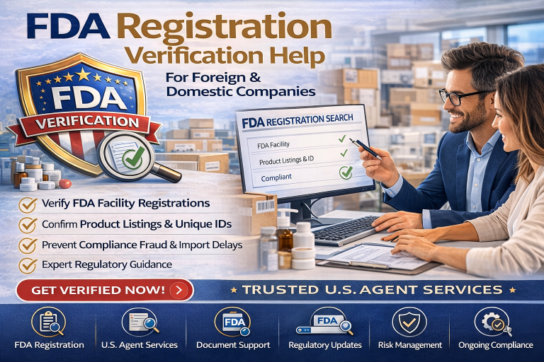 FDA Registration Verification Help | Check FDA Compliance