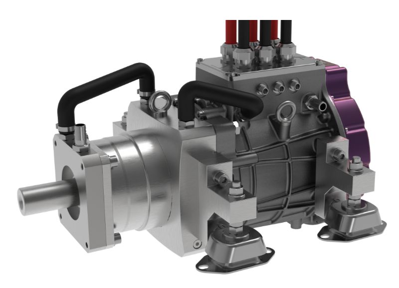 What is the performance of electric boat engines compared to combustion engines?