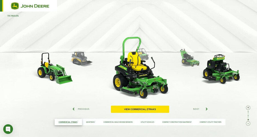 John Deere Debuts Virtual Pavilion For Landscape Pros