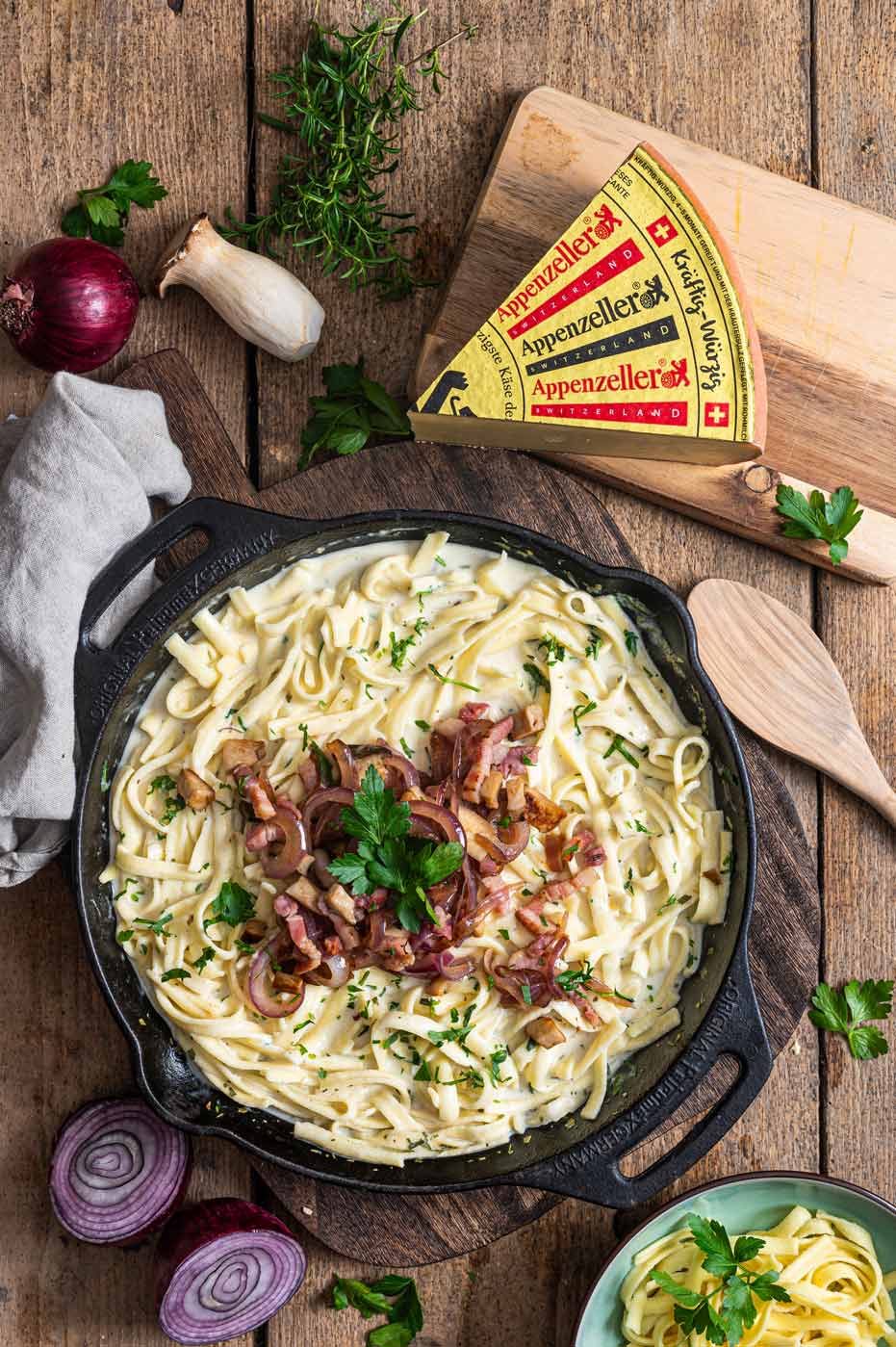Jgerpfanne Mit Sptzle