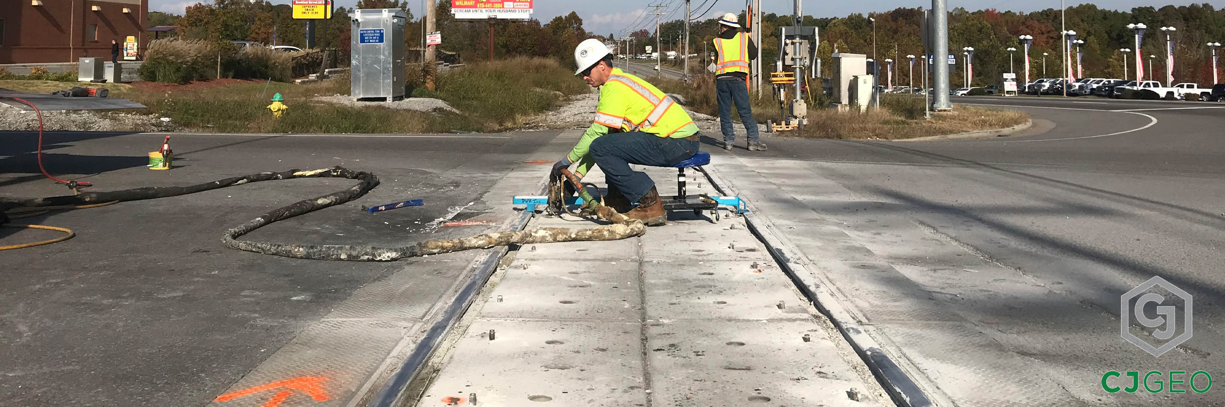 Polyurethane Grouting - CJGeo Contractors