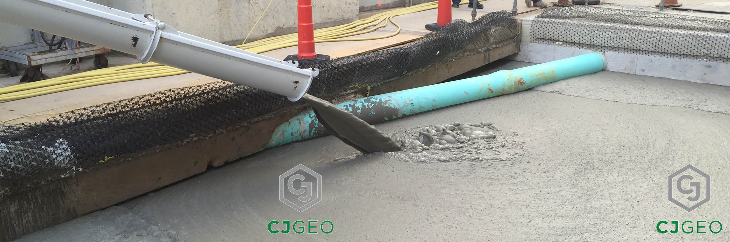 Lightweight Temporary Dam Foundation - CJGeo Contractors