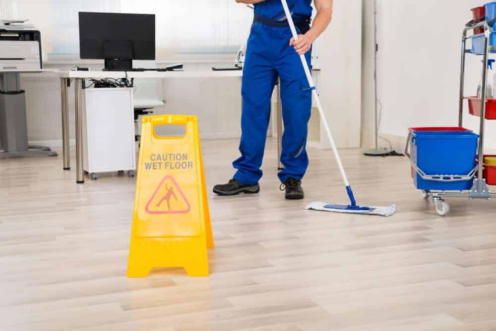 How Mobile Cleaning Stations Enhance Workplace Safety