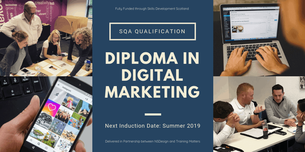 SQA Diploma in Digital Marketing (SCQF Level 6)