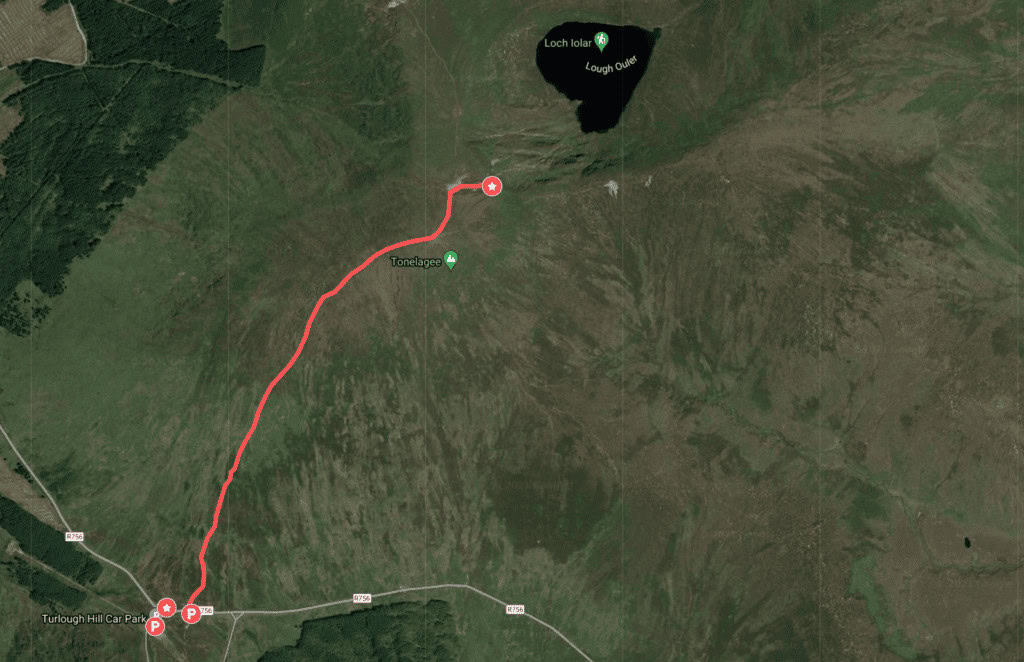 How to Hike Lough Ouler (Tonelagee) + Itineraries, Parking & Map