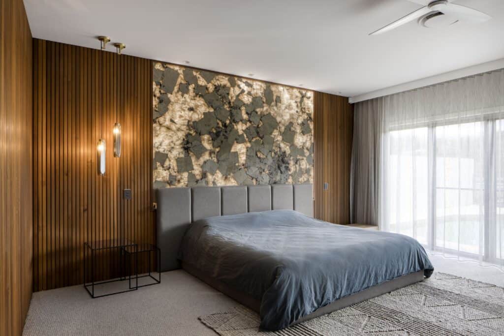 This gorgeous luxury custom home not only encourages its occupants to ...