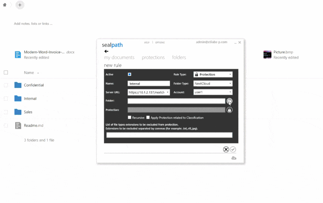 Protection in Nextcloud - Secure your Files when Collaborating