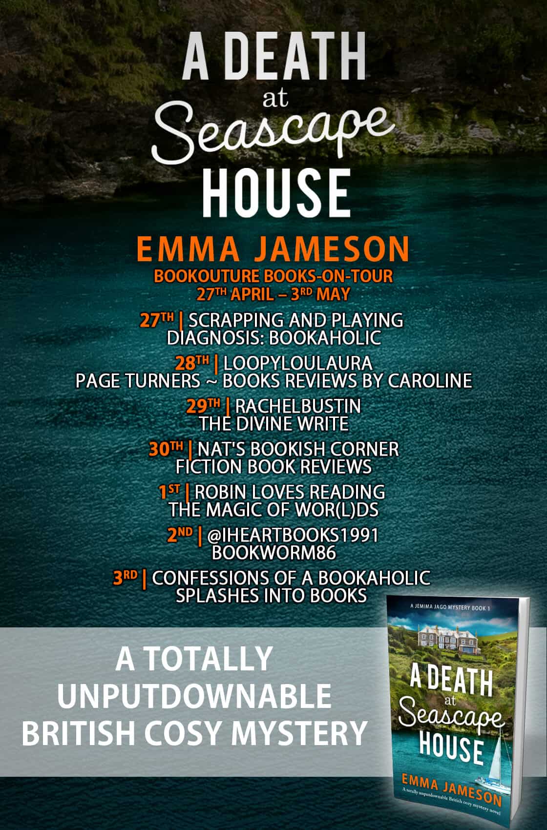 A Death at Seascape House by Emma Jameson - Book Review