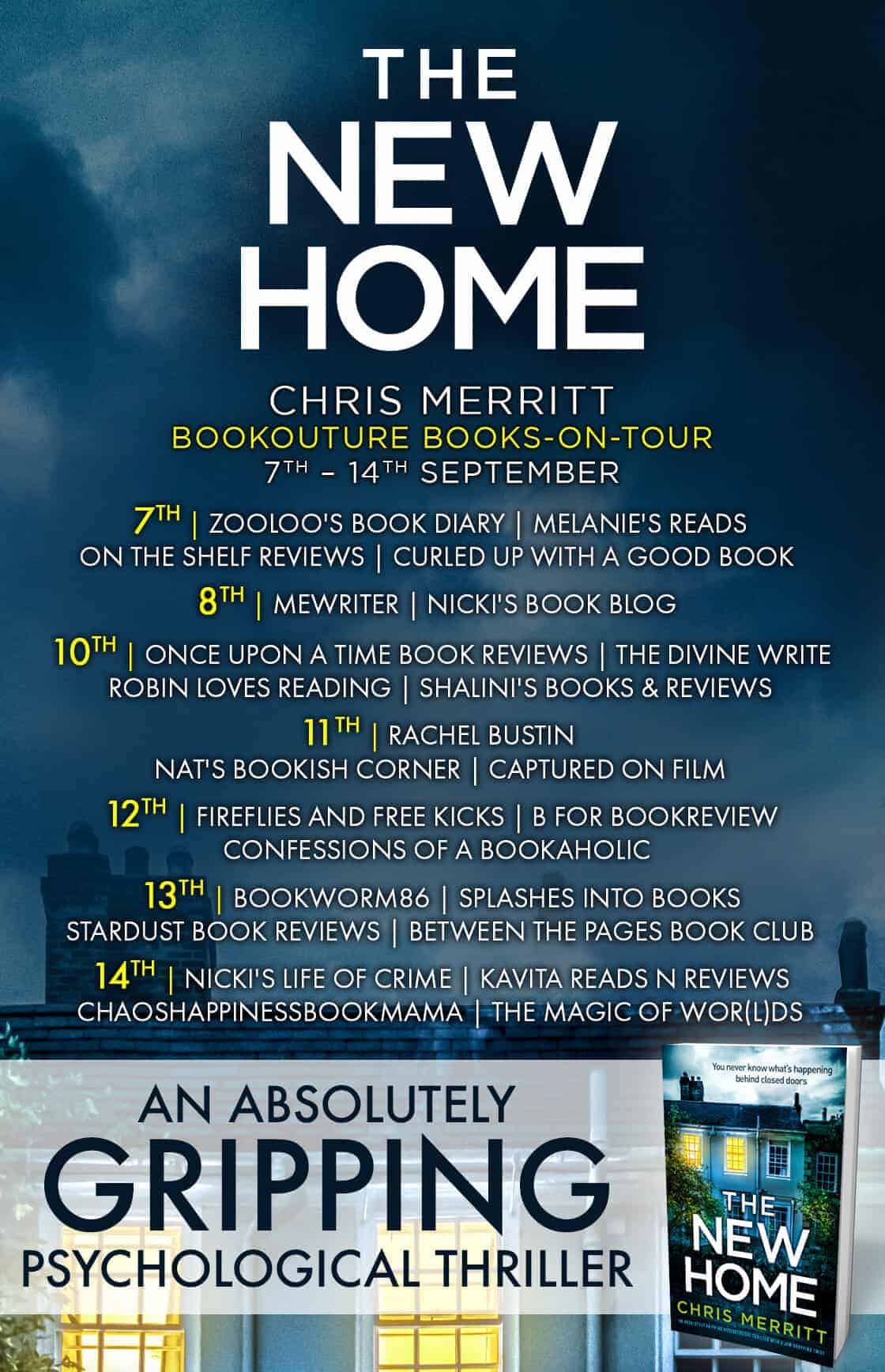 The New Home by Chris Merritt - Book Review - Rachel Bustin