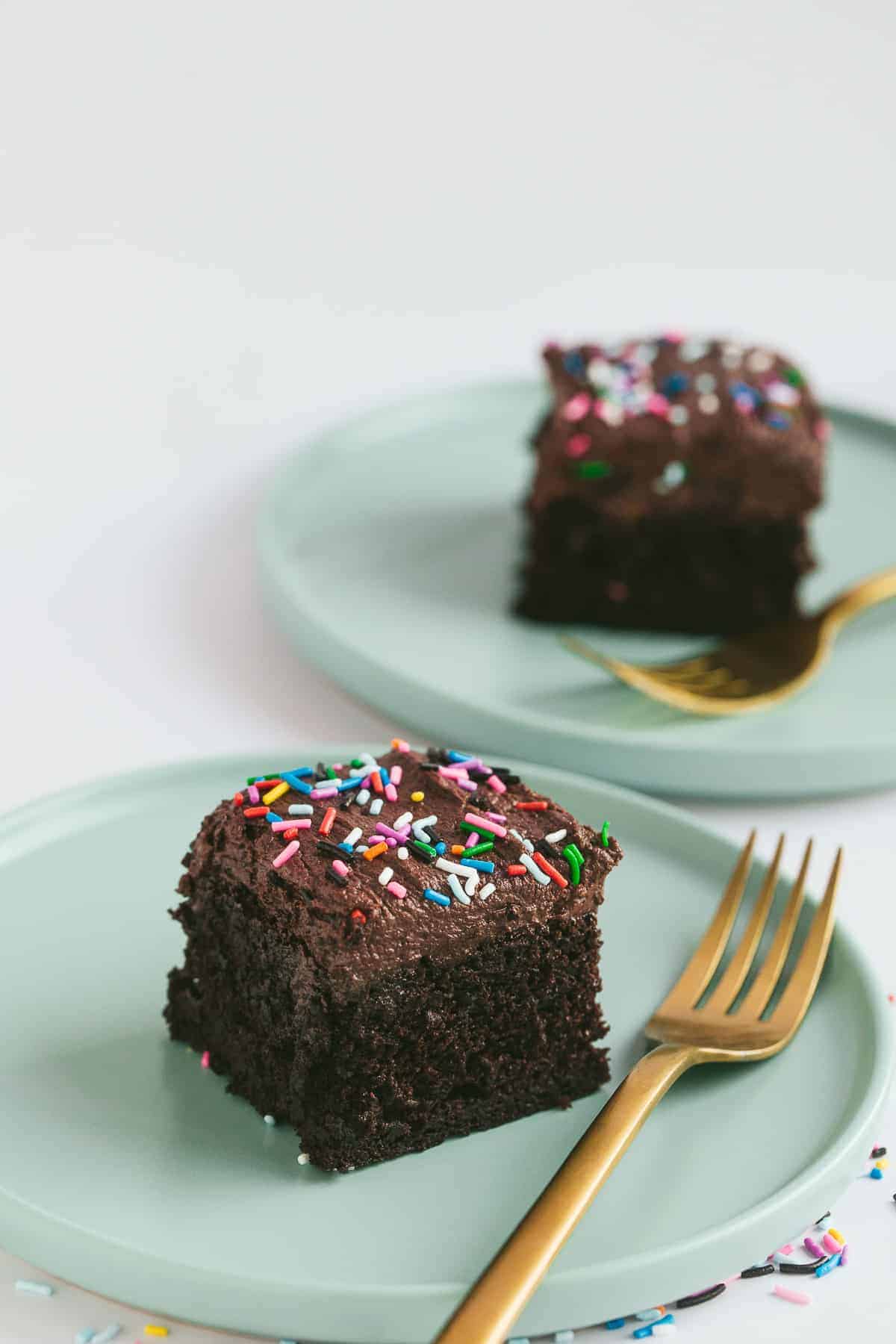 school chocolate sponge
