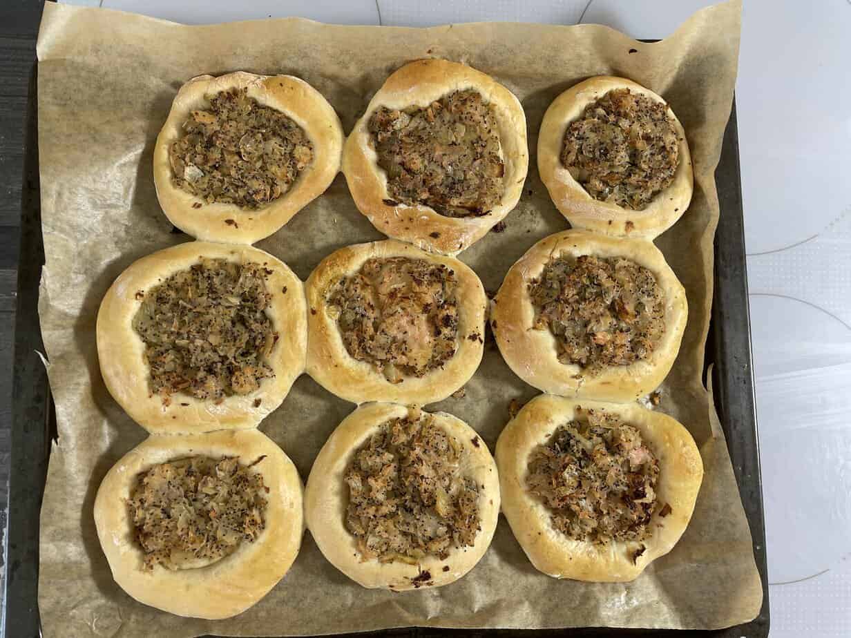 Polish Onion Roll Cebularz Recipe - Polish Foodies