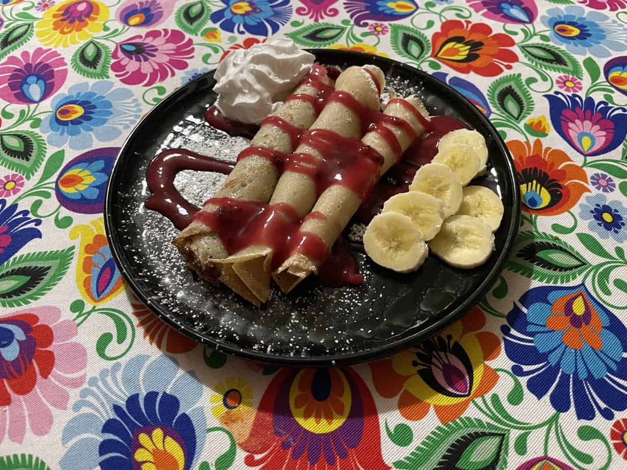 Polish Vegan Crepes Recipe - Naleśniki Wegańskie - Polish Foodies