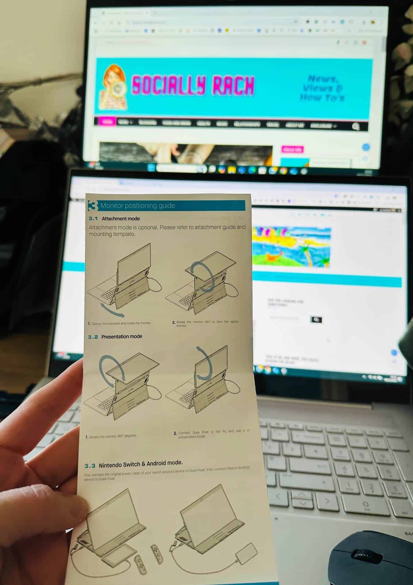 Duex Float Review - Portable Monitor for Enhanced Productivity - Rachel ...