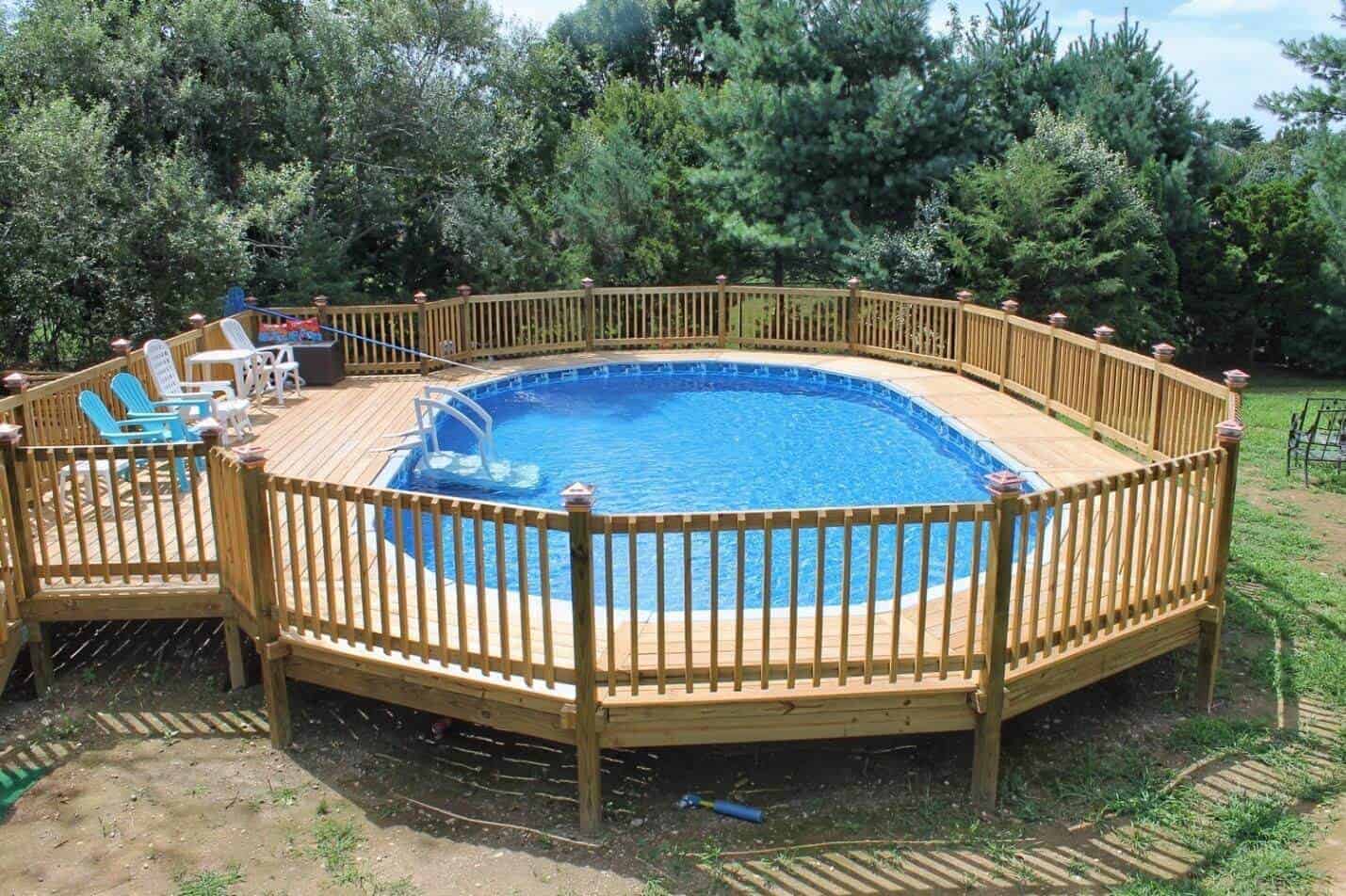 How To Install Oval Above Ground Pools? - Rachel Bustin