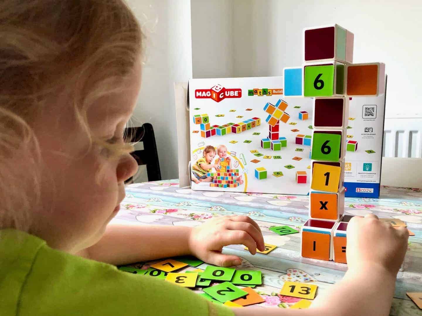 Geomag Magicube Maths Building Set Review - Rachel Bustin