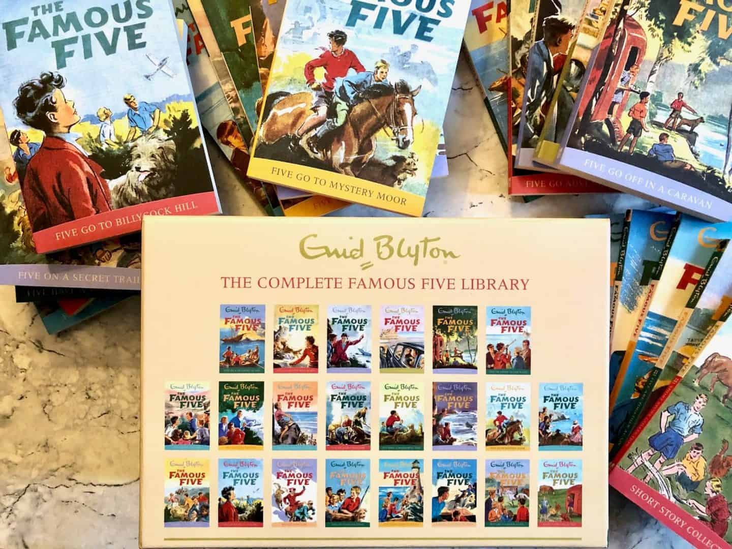 Enid Blyton Books - The Famous Five - Rachel Bustin