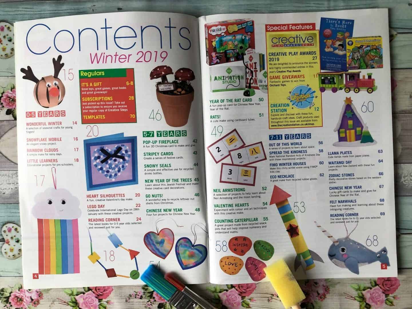 Creative Steps Magazine Review and Giveaway - Rachel Bustin