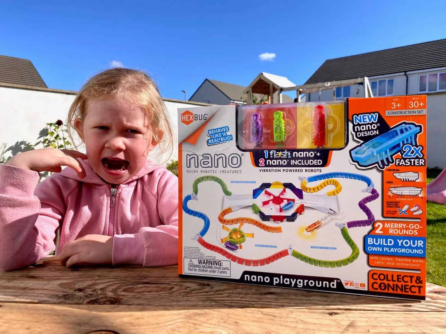 HEXBUG Nano Flash Playground Set and Nano Orbit - Review - Rachel Bustin