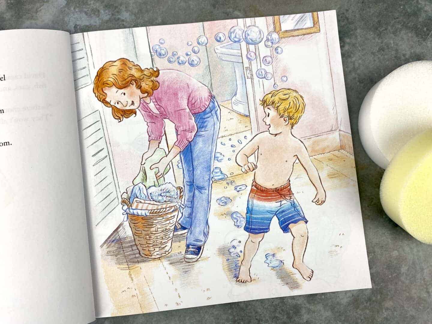 David's Bathtime Adventure by Sue Wickstead - Book Review