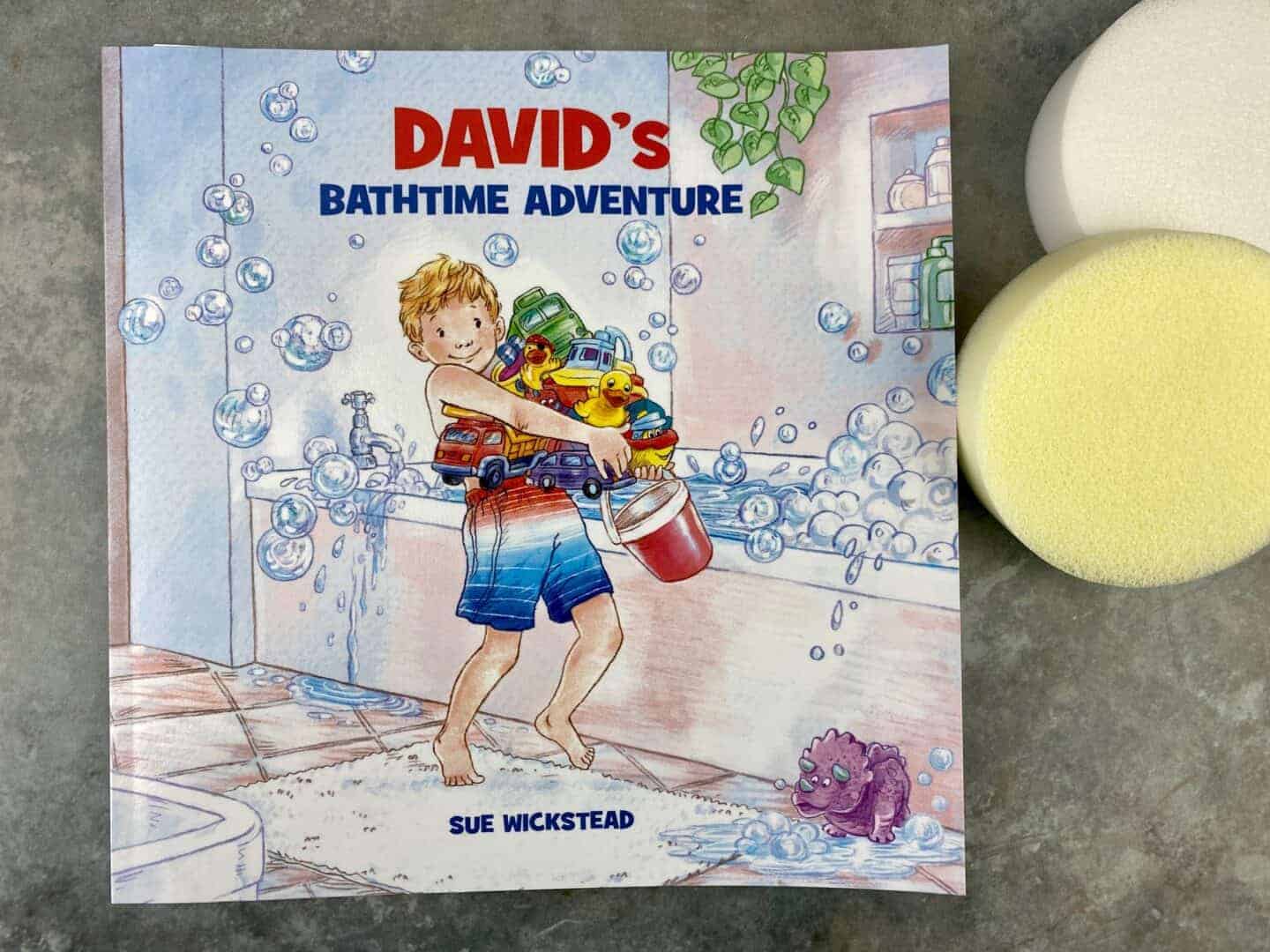 David's Bathtime Adventure by Sue Wickstead - Book Review