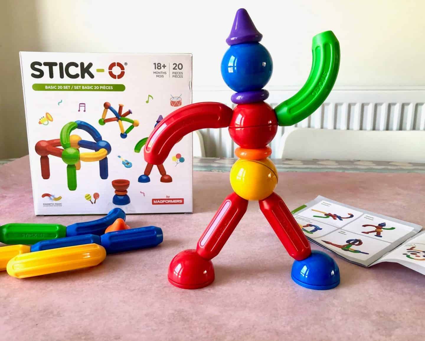 Stick-O: Magnetic Construction For Toddlers and Preschoolers
