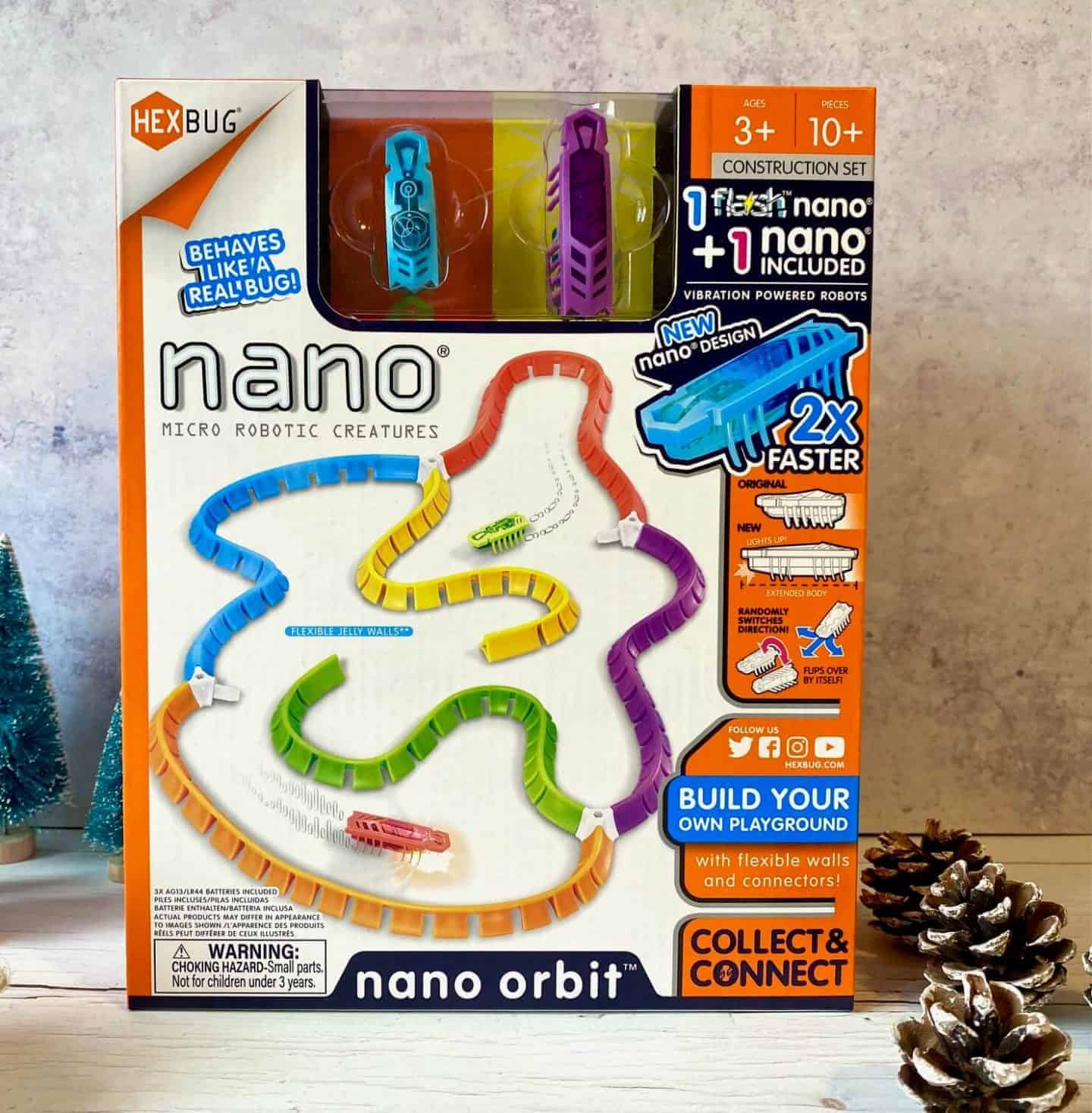 HEXBUG Nano Flash Playground Set and Nano Orbit - Review - Rachel Bustin