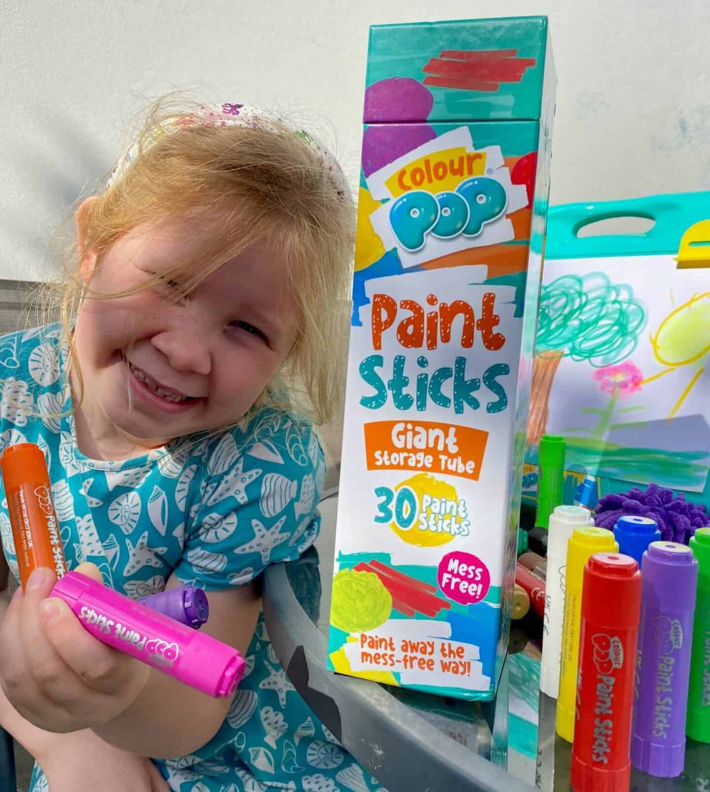 Getting Creative With Paint Pop Paint Sticks | AD - Rachel Bustin