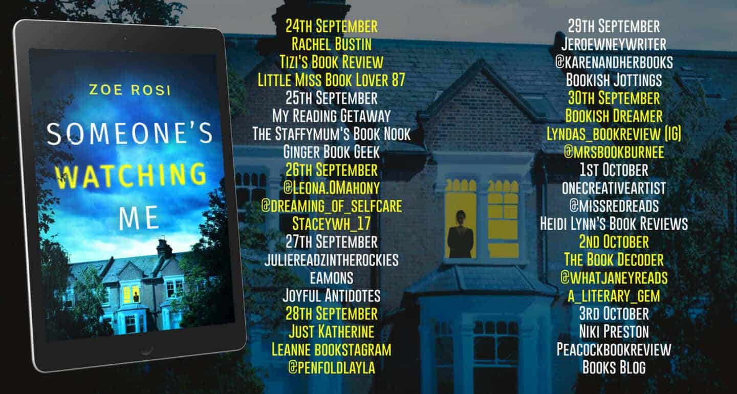 Someone's Watching Me by Zoe Rosi - Book Review