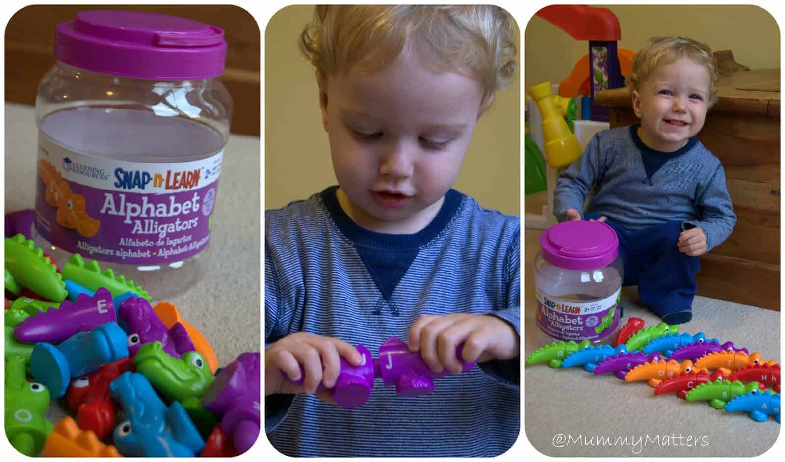 Snap n Learn Alphabet Alligators - Mummy Matters