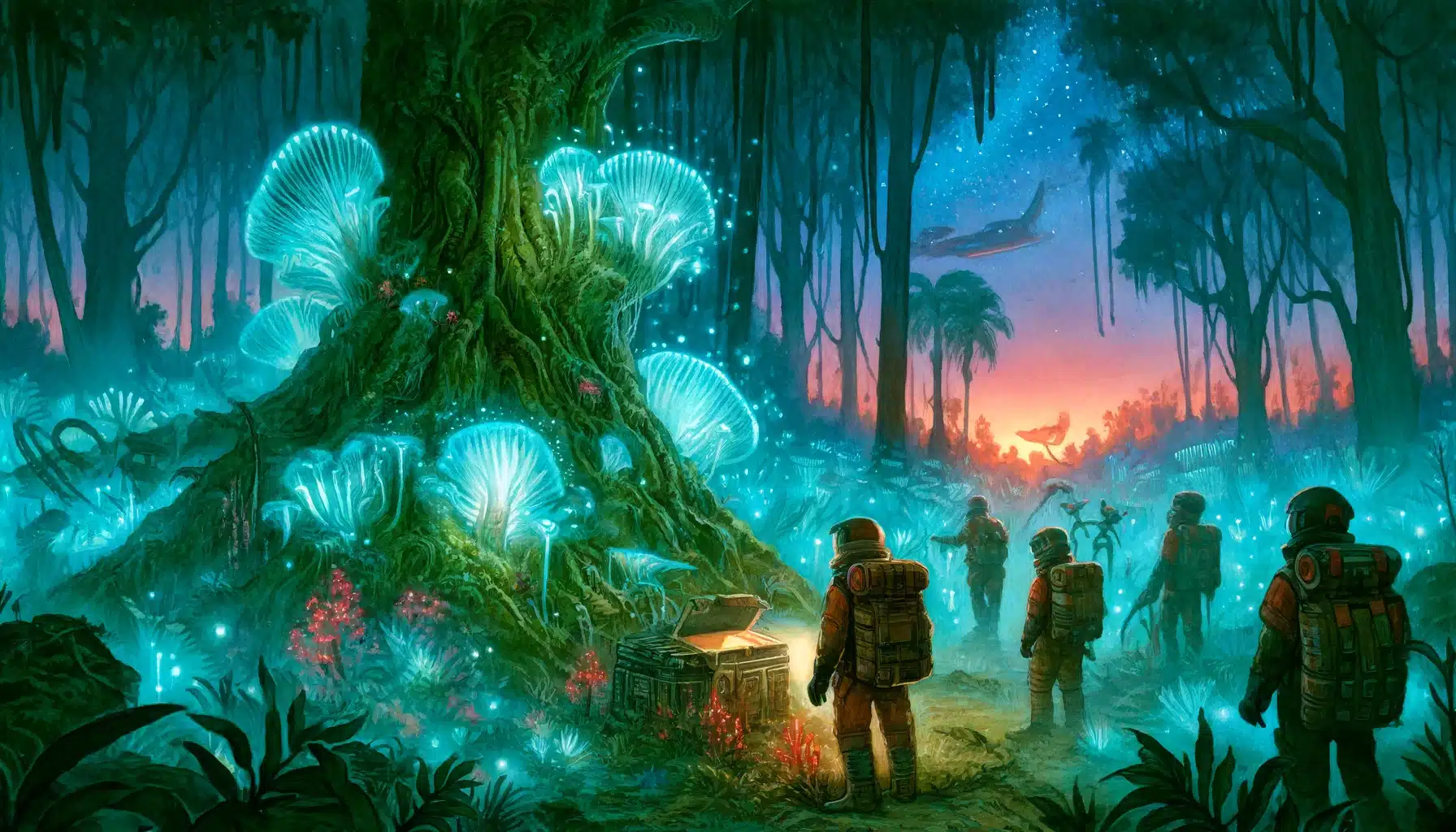 100 Sci-Fi Random Encounters: Alien Jungle Environment