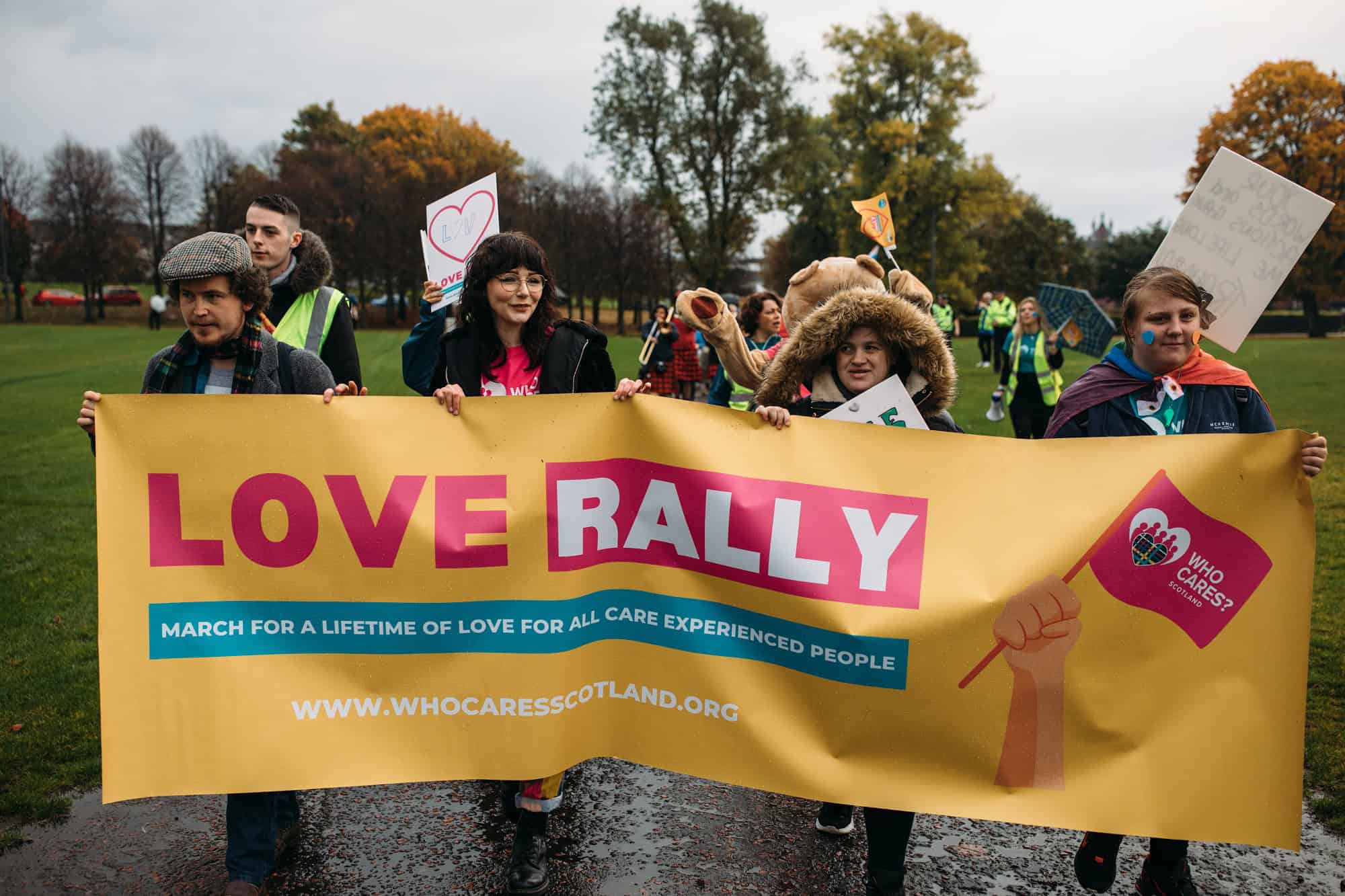 The Love Rally Returns - Who Cares? Scotland