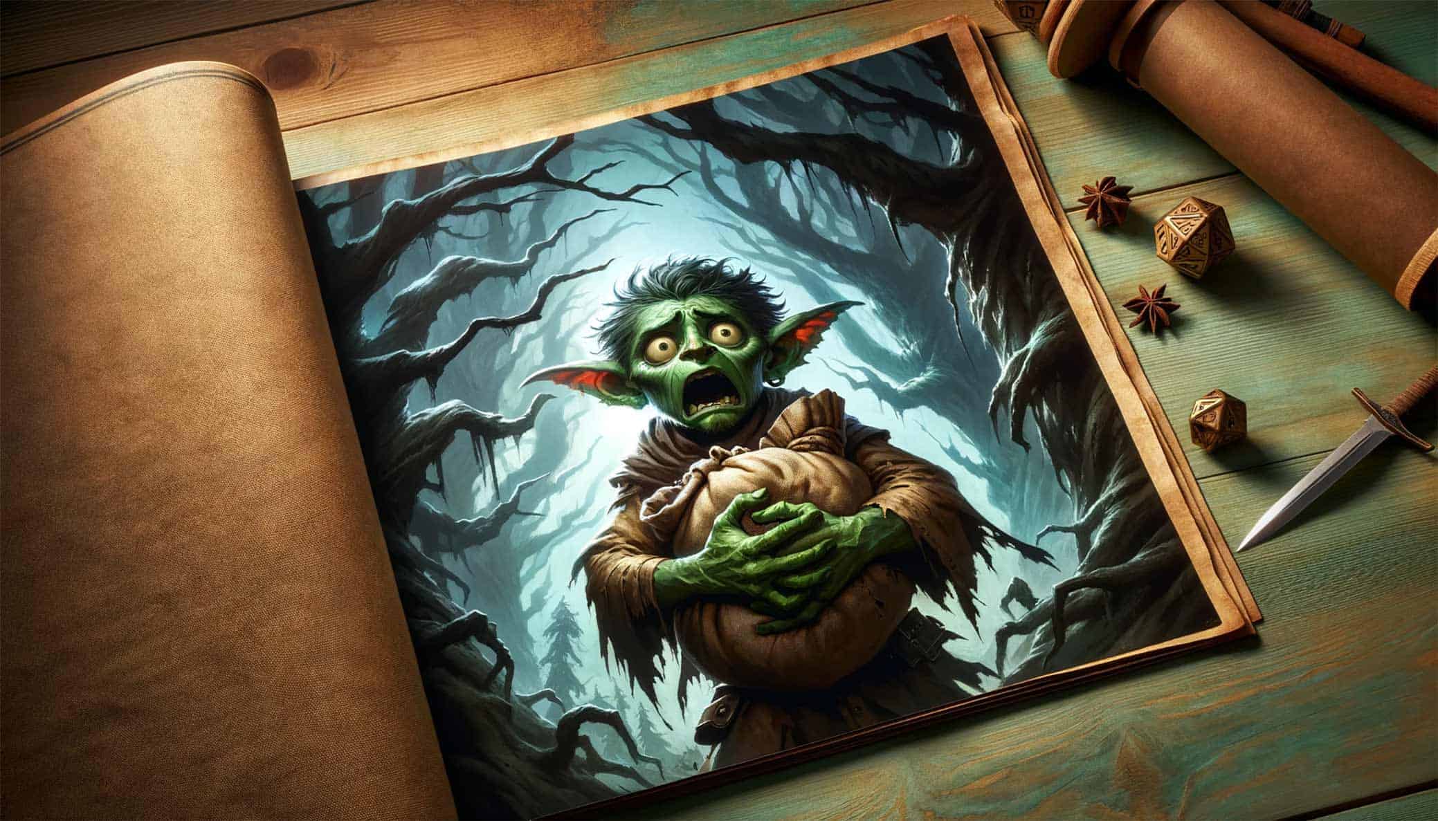 100 Items Found in a Goblin's Loot Sack: DnD Random Tables - LitRPG Reads