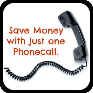 Save money with just one phone call.... | The Diary of a Frugal Family