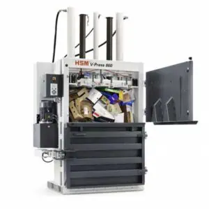 HSM Baling Presses in use at Zumtobel Lighting GmbH