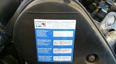 Distributieriem Volvo 940 vervangen - OudeVolvo