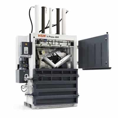 HSM Baling Presses in use at PAUL HARTMANN AG