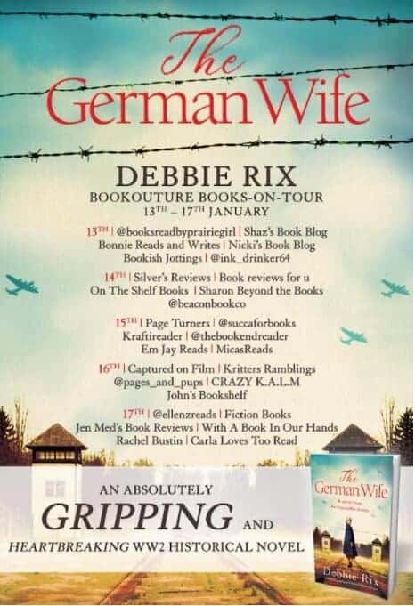 The German Wife by Debbie Rix - Book Review - Rachel Bustin