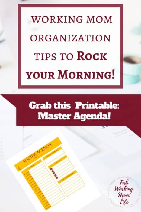 Working Mom Morning Routine Tips for Busy Moms that Will Make You an ...