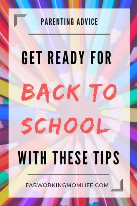 Get Ready for Back To School with these Tips - Fab Working Mom Life