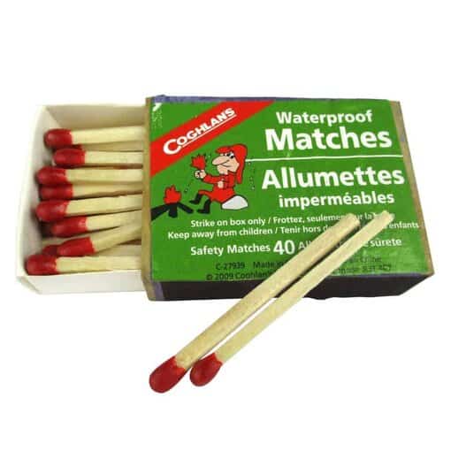 Waterproof Matches -4 pack or singles - NZ Survivor