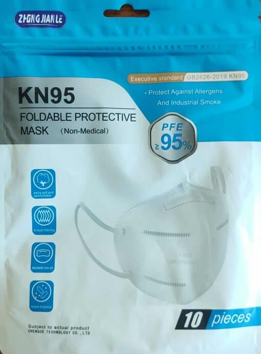 KN95 Foldable Protective Respirator Mask | NZ Survivor