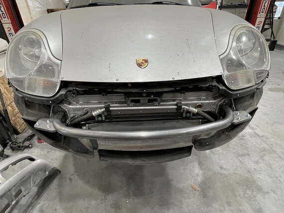 Porsche Boxster / 911, 986 / 996 Front Bash Bar and Lower Safari Light Bar | ColorFittings