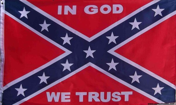 In God We Trust Rebel Flag | Rocky Mountain Flag Company