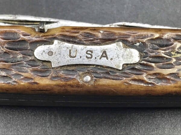 Antique WWII - WW2 USA Army Engineer Camillus Folding Pocket Knife ...