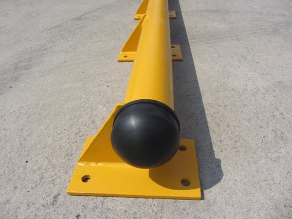 Tubular Steel Kerb Vehicle Stopper - Protect Your Space