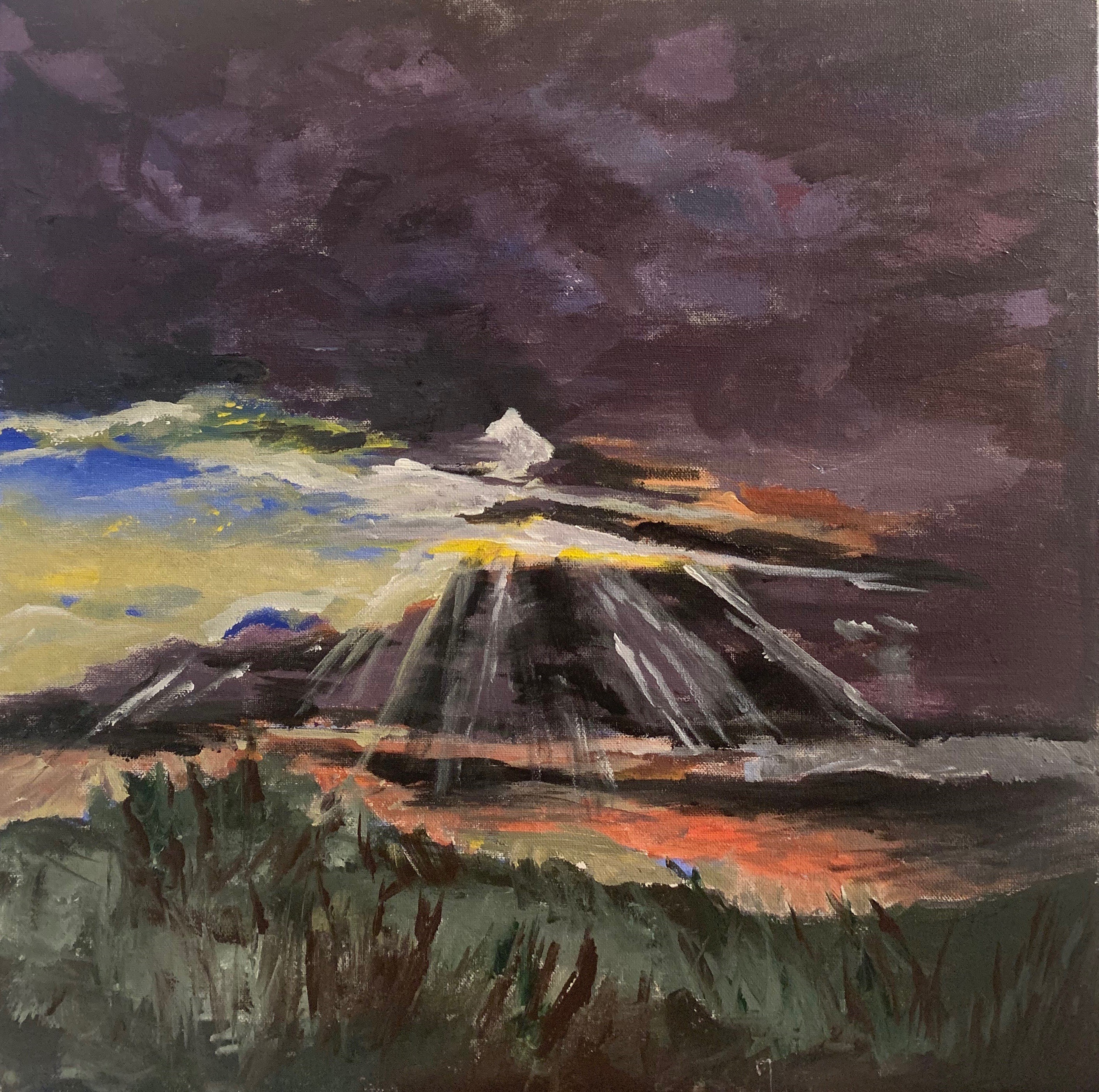 Light of God Nature Oil Painting