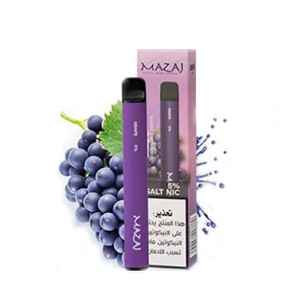 Mazaj 1000 puff Grape - جولدن فيب الرياض