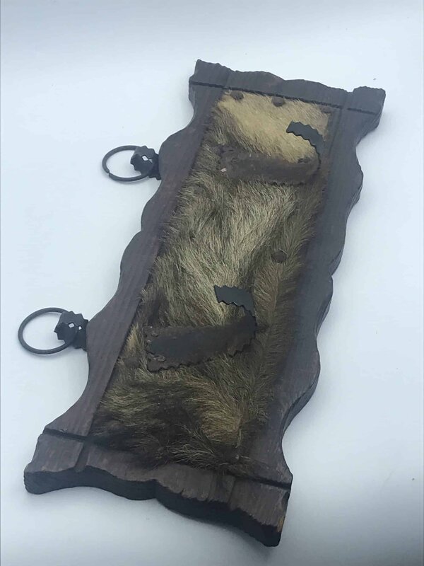 Antique Vintage Replica Hawkins Flintlock Pistol and Mount | Antiques Arena