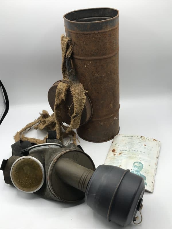 Antique Original Antique Military 1923 Gas Mask | Antiques Arena